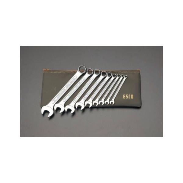 ●メーカー名：エスコ / ESCO●商品名：9本組/5.5-19mm 片目片口スパナメーカー品番：EA614ST-1BJANコード：4518340517981備考■セット内容…片目片口スパナ9本組セット■サイズ…5.5・7・8・10・ 12...