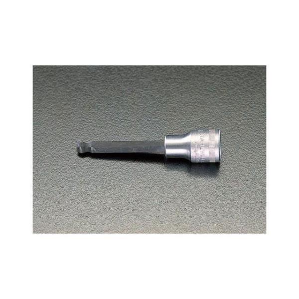 ●メーカー名：エスコ / ESCO●商品名：1/2”DRx 8mm/100mm Ball Hex ビットソケットメーカー品番：EA617DD-8JANコード：4518340740617備考■差込角…1/2”■ボールポイント付■対辺…8mm■...