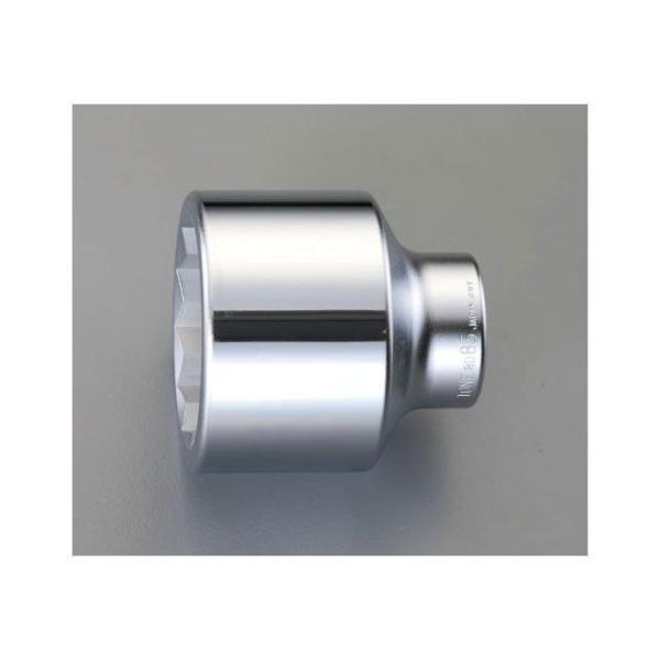 ●メーカー名：エスコ / ESCO●商品名：1”DRx 60mm ソケットメーカー品番：EA618MK-60JANコード：4548745203011備考■差込角…1”■対辺（mm）…60■外径…85mm■全長…91mm