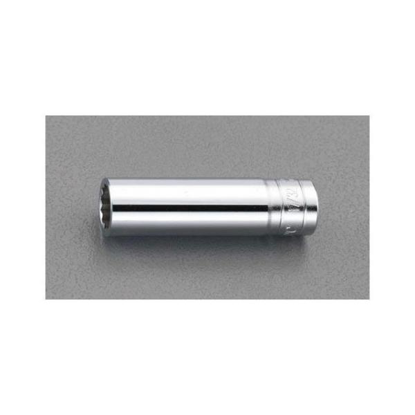 ●メーカー名：エスコ / ESCO●商品名：3/8”sqx 3/4 ” ディープソケット（十二角）メーカー品番：EA618PN-114JANコード：4548745923629備考■差込角…3/8”■サイズ…S：3/4、D1：26mm、D2：...