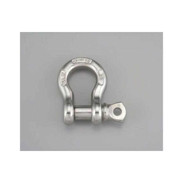 ●メーカー名：エスコ / ESCO●商品名：7200kg/25.4mm 強力型シャックル（NITRONIC）メーカー品番：EA638GN-25JANコード：4548745360738備考■材質…NITRONIC50■サイズD_1…25.4m...