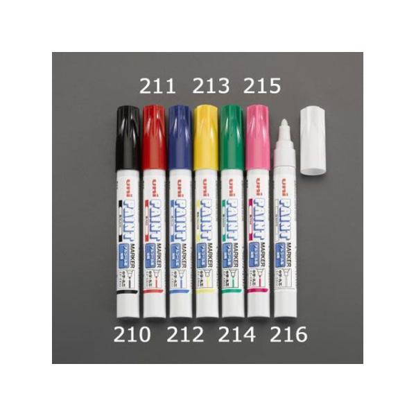 ●メーカー名：エスコ / ESCO●商品名：黒 ペイントマーカーメーカー品番：EA765MP-210JANコード：4550061060766備考■線幅…16mm■油性■中字■速乾性があり環境にも対応したアルコール溶剤を使用。■金属・ガラス・...