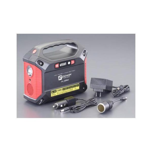 ●メーカー名：エスコ / ESCO●商品名：AC100V・DC12V・USB ポータブル電源メーカー品番：EA812HF-4JANコード：4550061373088備考■入力電圧…AC100V■出力電圧×定格出力…USB出力時：DC5V×2...