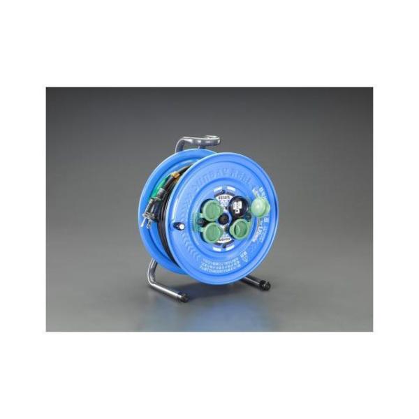 ●メーカー名：エスコ / ESCO●商品名：AC125V/15A/30m コードリール（防雨・アース付）メーカー品番：EA815BF-30AJANコード：4550061120132備考■許容電流…15A（※ケーブルの能力値）■コンセント定格...