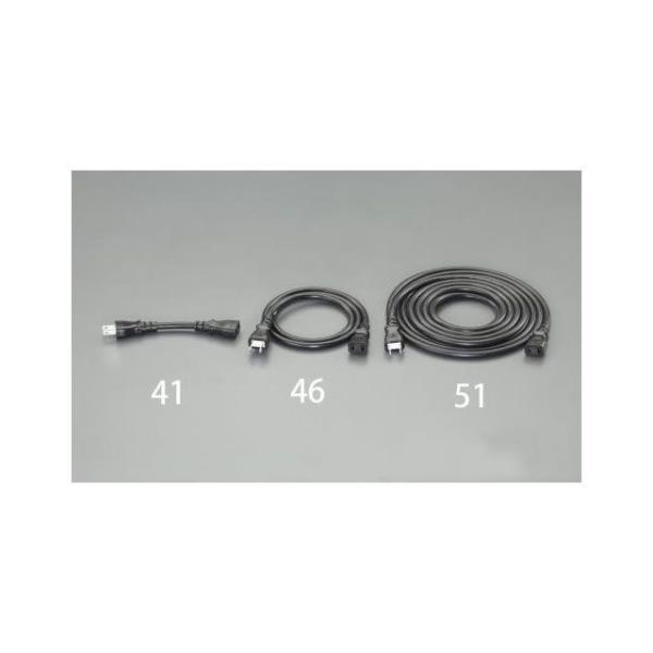 ●メーカー名：エスコ / ESCO●商品名：AC125V/12Ax4.0 m 延長コードメーカー品番：EA815GA-50JANコード：4548745373172備考■定格…12A・125V■VCT0.75mm2×2心■コンセント数…1個■...