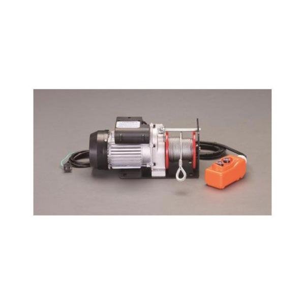 ●メーカー名：エスコ / ESCO●商品名：AC100V/100kg 電動ウィンチメーカー品番：EA840BHJANコード：4550061375242備考■水平牽引力…100kg■巻取速度…12m/分■使用ワイヤー…φ4mm×10m■電源…...