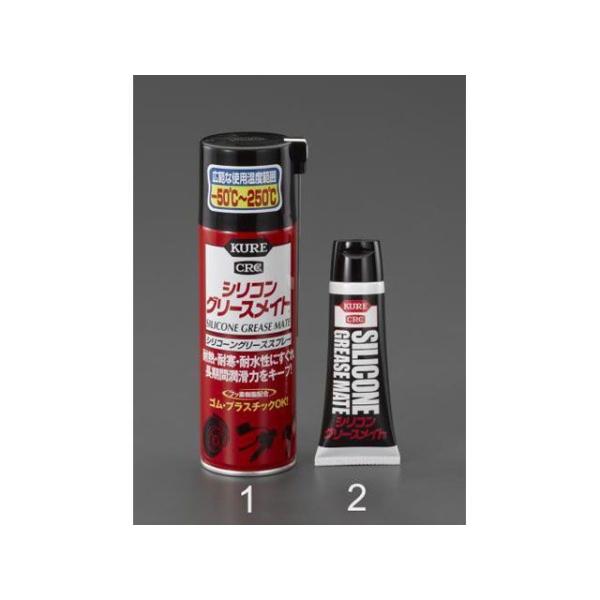●メーカー名：エスコ / ESCO●商品名：180ml シリコーングリースメイト（スプレー）メーカー品番：EA920CC-1JANコード：4548745219548備考■適用温度…−50℃〜250℃■効果…酸化安定性、耐熱性、耐寒性、耐水性...