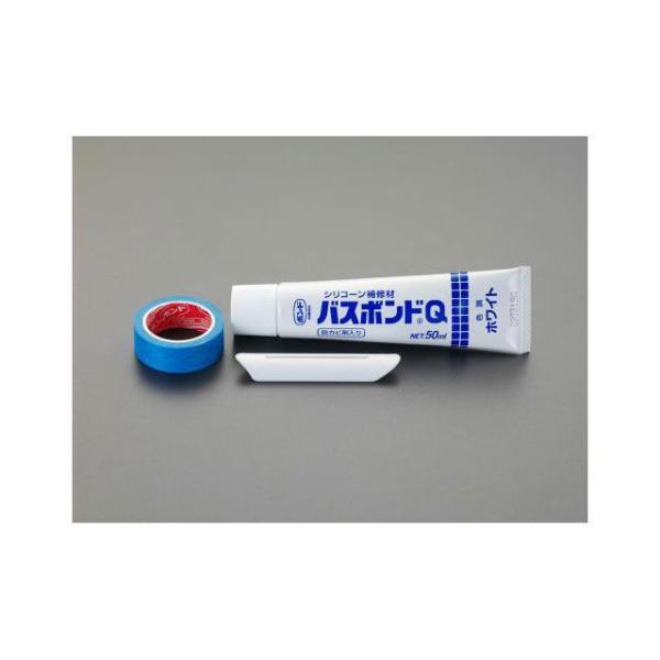 ●メーカー名：エスコ / ESCO●商品名：50ml バスボンド（クリアー）メーカー品番：EA930MK-6JANコード：4548745131956備考■内容量…50ml■浴室・ガラスまわりの防水やプラスチック、アクリルの浴槽補修に。■カラ...