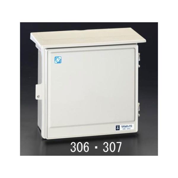 ●メーカー名：エスコ / ESCO●商品名：368x335mm ウォールボックスメーカー品番：EA940CS-307JANコード：4518340248212備考■取付スペース…ELB：3P・60A×3、配電箱：30A×2■材質…ABS樹脂■...
