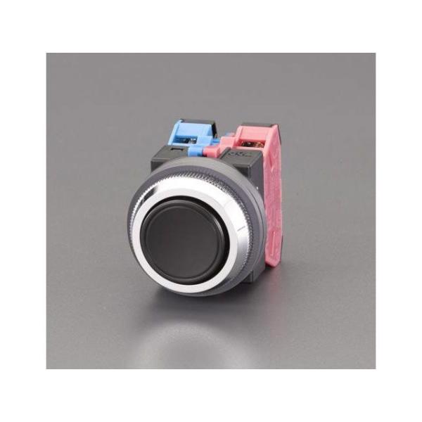 ●メーカー名：エスコ / ESCO●商品名：1a-1b/30mm 押しボタンスイッチ（平型/黒）メーカー品番：EA940D-3AJANコード：4548745102185備考■押釦色…黒■接点構成…1a1b■型式…ABN111■定格容量…60...