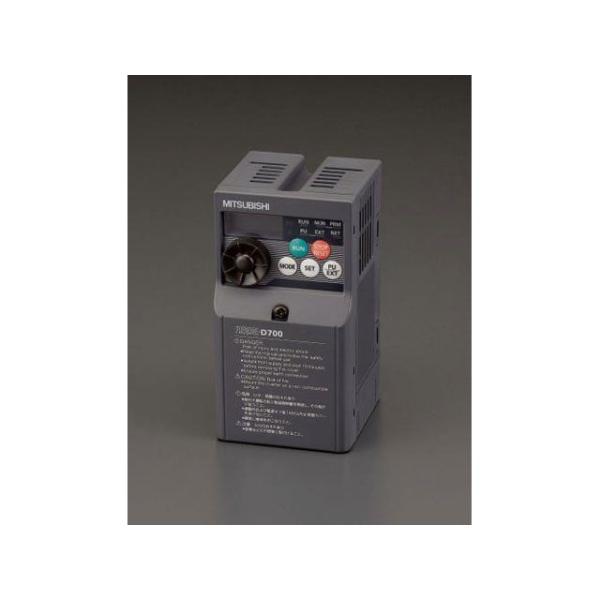 ●メーカー名：エスコ / ESCO●商品名：200V/0.1kw インバーター（3相モーター用）メーカー品番：EA940MX-1JANコード：4548745150933備考■メーカー…三菱電機■型番…FR-D720-0.1K■簡単・小型のモ...
