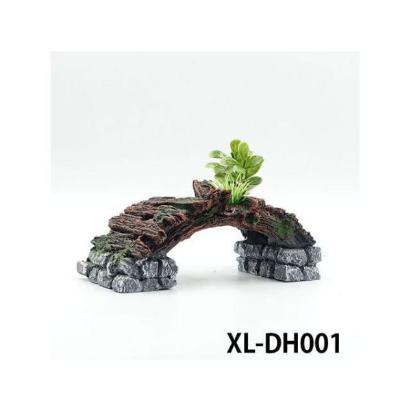 ●メーカー名：アルファテック / ALFA TEC●商品名：XL-DH001 木/橋（小） 水槽 ケージ 飼育ケース インテリア オーナメント アクセサリー オブジェ オーナメント ジオラマ レイアウト 装飾 置物 観賞魚 爬虫類 熱帯魚メ...