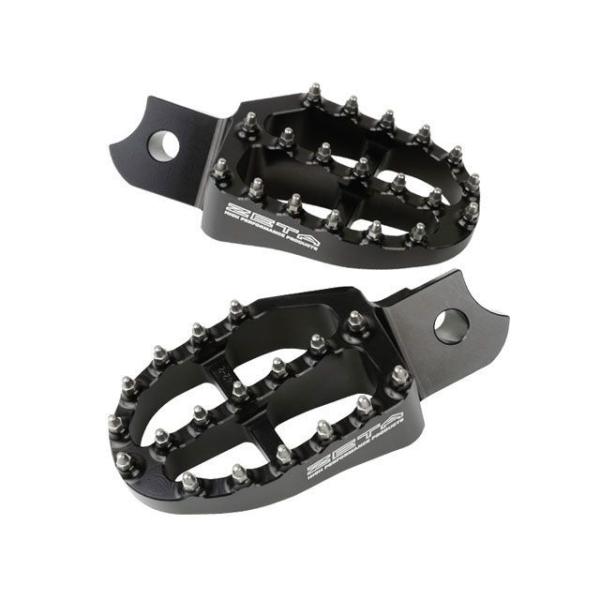 ●メーカー名：ジータ / ZETA●商品名：アルミニウムフットペグ（ブラック）メーカー品番：F6995JANコード：4547836361470SEROW 250 セロー250tricker XG250 トリッカー XG250XT250その他...