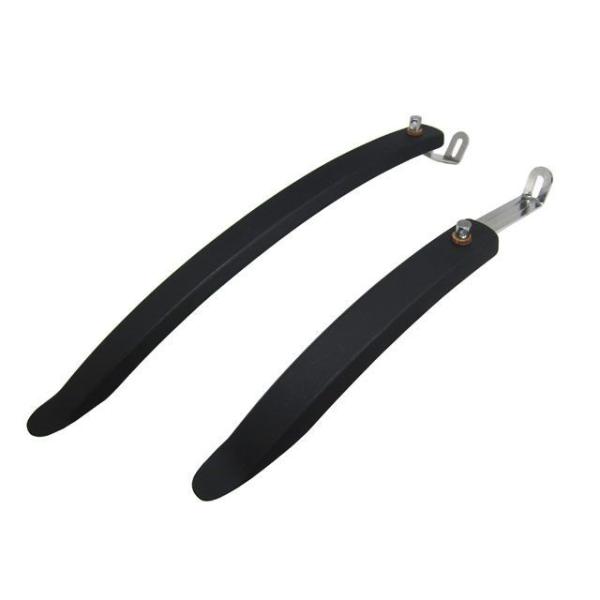 ●メーカー名：Lスター（自転車） / L-STAR(エルスター)●商品名：ALLOY SIMPLE FENDER（ブラック）JANコード：4938402725183ブラックサイズ：フロント幅40、長さ250、リヤ幅40、長さ380mm材質：...