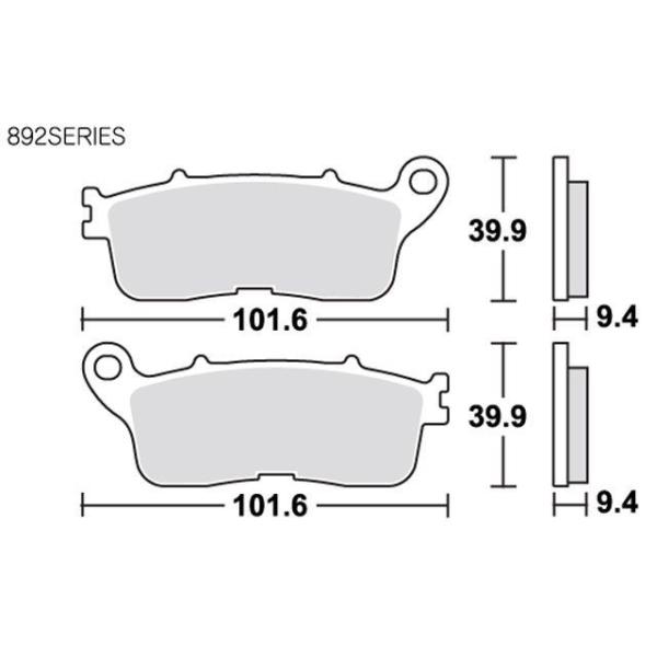●メーカー名：エスビーエス / SBS●商品名：ブレーキパッド 892LS ストリートエクセル（シンター）メーカー品番：777-0892030JANコード：4990852085828VFR1200FVFR1200X・Crosstourer ...