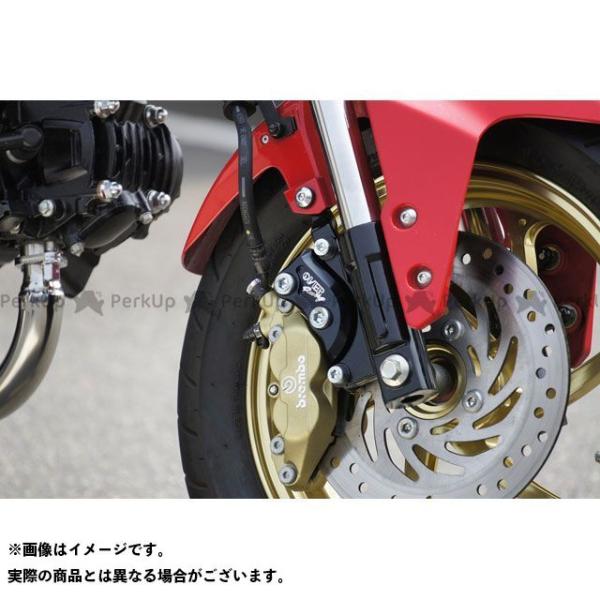 ●メーカー名：オーバーレーシング / OVER RACING●商品名：Fキャリパーサポート ブレンボ4P OVER×SUNSTAR用メーカー品番：・83-22-13JANコード：4539770121357GROM グロムブレンボ40mmピッ...