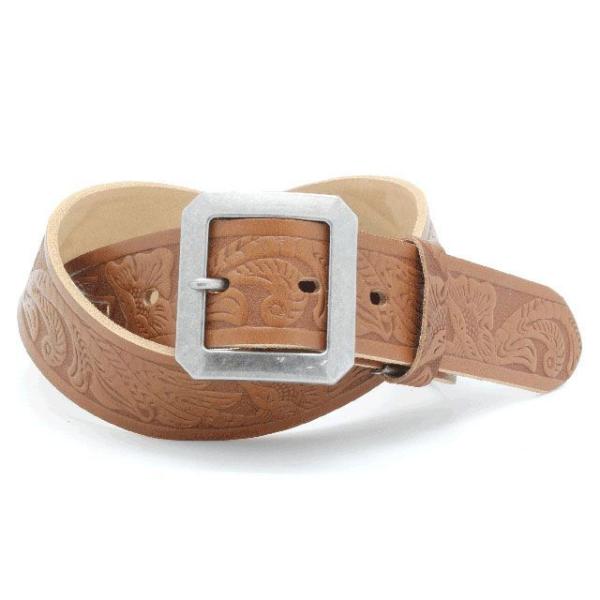 ●メーカー名：LOCAL WORKS(ローカルワークス)●商品名：CLASSICO 40mm幅 CRAFT EMBOSS BELT（ブラウン）メーカー品番：RC-037Lブラウン牛革フリー栃木レザークラシコを使用したベルト※画像はイメージです。