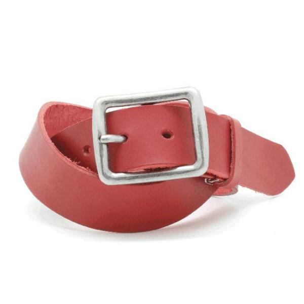 ●メーカー名：LOCAL WORKS(ローカルワークス)●商品名：CLASSICO 40mm幅 CURVE BUCKLE BELT（レッド）メーカー品番：RC-058Lレッド牛革フリー栃木レザークラシコを使用したベルト※画像はイメージです。