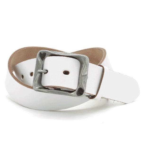●メーカー名：LOCAL WORKS(ローカルワークス)●商品名：CLASSICO 40mm幅 SPIRAL GARRISON BUCKLE BELT（ホワイト）メーカー品番：RC-060Lホワイト牛革フリー栃木レザークラシコを使用したベル...