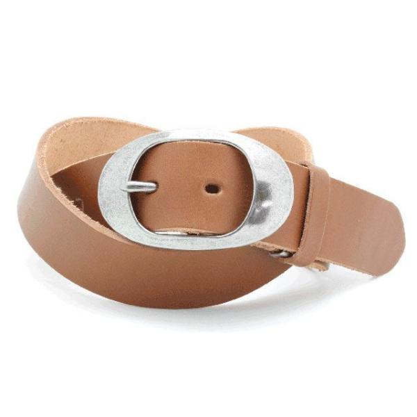 ●メーカー名：LOCAL WORKS(ローカルワークス)●商品名：CLASSICO 40mm幅 NARROW OVAL BUCKLE BELT（ブラウン）メーカー品番：RC-069Lブラウン牛革フリー栃木レザークラシコを使用したベルト※画像...