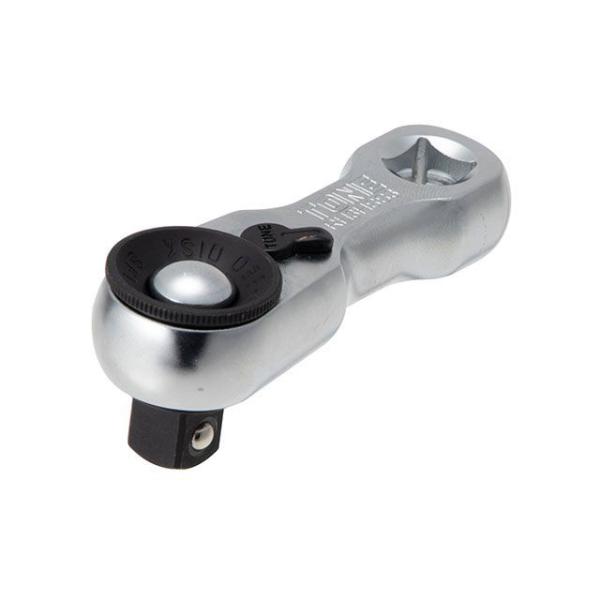 ●メーカー名：トネ / TONE●商品名：スタビーラチェットハンドル（ホールドタイプ）RH3HSS3メーカー品番：RH3HSS3JANコード：4953488424973差込角dr.（mm）：9.5寸法（mm）D：26寸法（mm）H：19寸法...