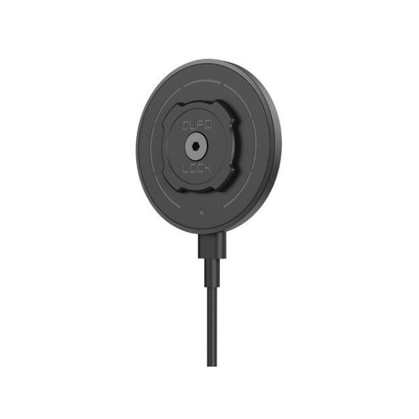 ●メーカー名：クアッドロック / QUAD LOCK●商品名：MAGワイヤレスチャージングヘッド デスク/カーマウント互換メーカー品番：QLH-MAG-WCH-2JANコード：9348943069618MAGワイヤレス充電ヘッド（Magケー...