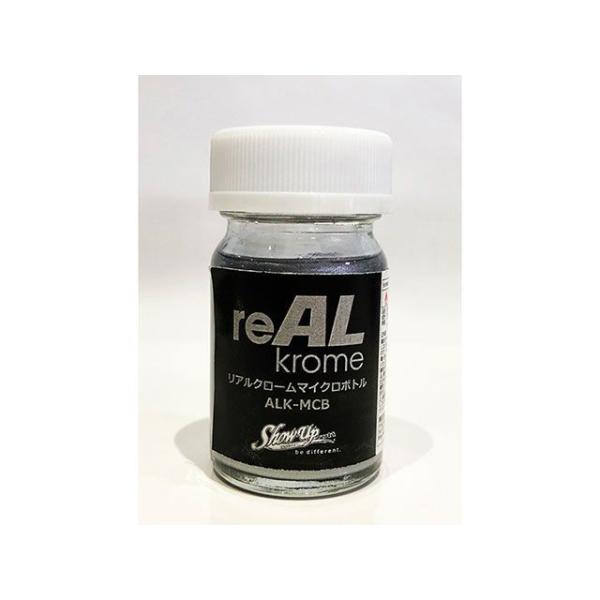 ●メーカー名：SHOW UP(ショーアップ)●商品名：reALKromeマイクロボトル（クロームメッキ）メーカー品番：ALK-MCBクロームメッキ15ml【取扱説明】SHOW UP が提案する ALUMINIUM PAINT、reAL KR...