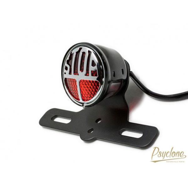 ●メーカー名：サイクロン / Psyclone●商品名：Miller STOP レプリカテールランプメーカー品番：OSC-LIT026ハーレー汎用 ■ボディー：スチール■レンズ：合成樹脂■バルブ：12V■直径：約68mm■奥行き：約69mm...