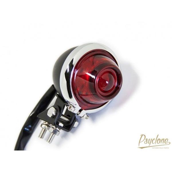●メーカー名：サイクロン / Psyclone●商品名：Guideスタイルテールランプメーカー品番：OSC-LIT032ハーレー汎用 ■ボディー：スチール■レンズ：合成樹脂■バルブ：LED■直径：約55mm■奥行き：約64mm※画像はイメー...