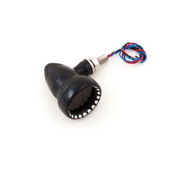 ●メーカー名：ケンズファクトリー / kens-factory●商品名：Neo-Fusion Black Marker w/Black Ringメーカー品番：11-010ハーレー汎用 Fitment/Application：Universa...