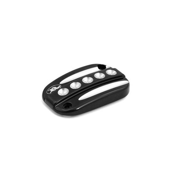 ●メーカー名：ケンズファクトリー / kens-factory●商品名：NeoFusion Front Master Cylinder Cover2008-2017 FLT V rod Black Machine Cutメーカー品番：20-...