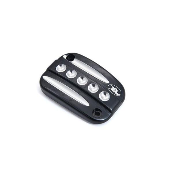 ●メーカー名：ケンズファクトリー / kens-factory●商品名：NeoFusion Clutch Master Cylinder Cover2017up FLT Black Machineメーカー品番：20-107ツーリングファミリ...