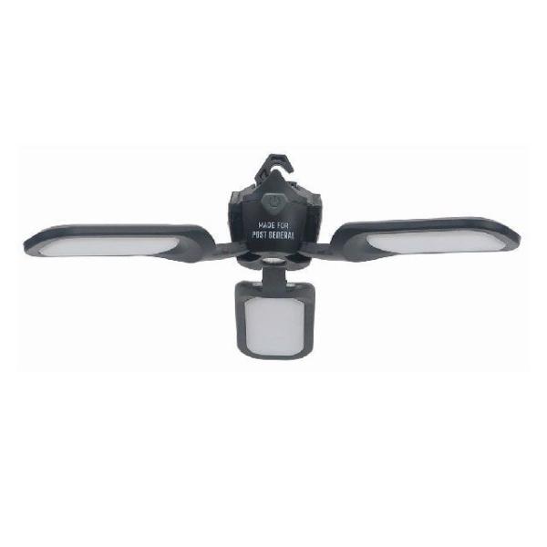 ●メーカー名：ポストジェネラル / Post General●商品名：PG TRI-PANEL SOLAR CHARGED LED LIGHT BLACKメーカー品番：982070020JANコード：4589939991680ABS、プラス...