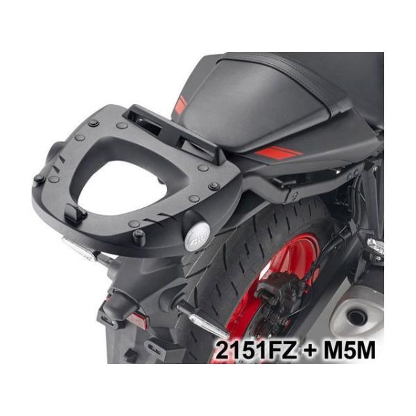 ●メーカー名：ジビ / GIVI●商品名：Monolock top case Rear Rack for Yamaha MT-03 20-， works with M5M or M6M plates onlyメーカー品番：givi_2151...