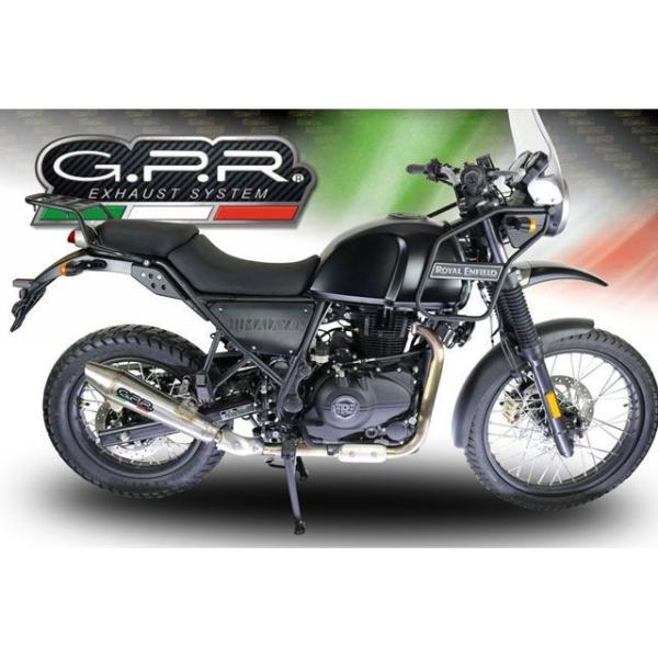 ●メーカー名：ジーピーアール / G.P.R.●商品名：Original For Royal E. Continental Gt 535 2014/16 Homologated スリッポンエキゾースト Catalized Vintacone...