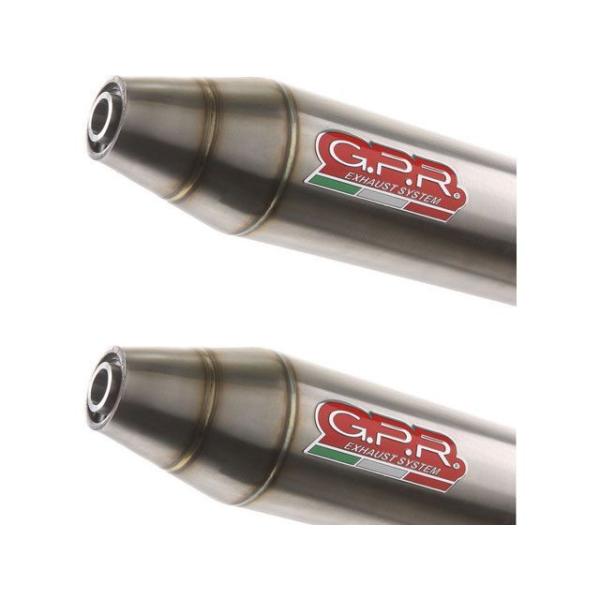 ●メーカー名：ジーピーアール / G.P.R.●商品名：Exhaust System Kawasaki Kfx 700 2004/11 Pair Homologated full line exhaustDeeptone Atv ｜ QUS...