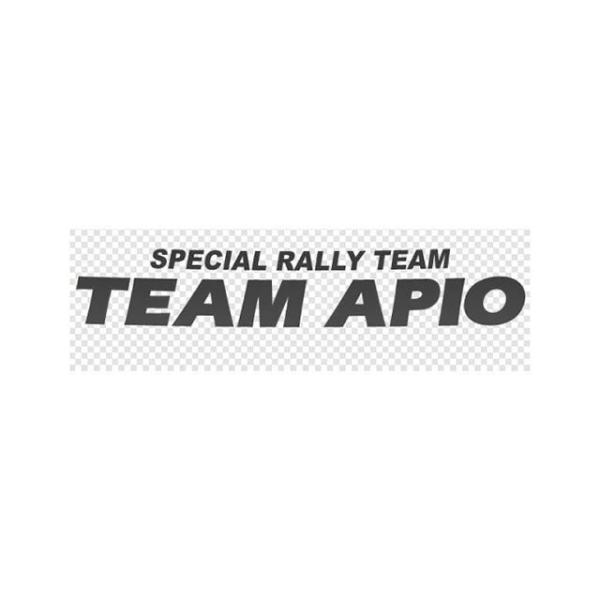 ●メーカー名：APIO(アピオ)●商品名：カッティングステッカー　Lサイズ（ガンメタ）メーカー品番：・41346GMガンメタヨコ幅約54.6cm、タテ幅約9.5cmのTEAM APIOカッティングステッカーです。ジムニーJB23／33／43...