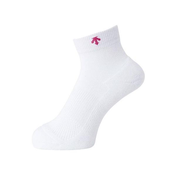 ●メーカー名：デサント / DESCENTE●商品名：DVB-9136S2 2足組スーパーショートソックス（ホワイト×マゼンタ）●サイズ 20-23メーカー品番：DVB-9136S2JANコード：4947563858302ホワイト×マゼンタ...