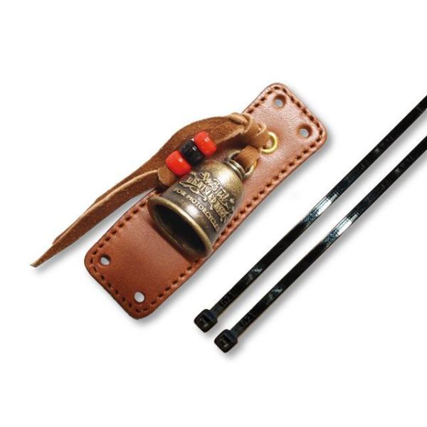 ●メーカー名：ラフテールレザーワークス / RoughTail leather works●商品名：ガーディアンベル＆レザーホルダー【01】（ベル：ブラス）●ホルダー ライトブラウンメーカー品番：AC-GB-01-BR-LBJANコード：4...