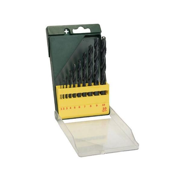 ●メーカー名：ボッシュ / BOSCH●商品名：PR-MD10 10本組 鉄工ドリルビットセット ケース付メーカー品番：PR-MD10JANコード：3165140415606本体サイズ（mm）：W160×D95×H15質量（kg）：0.23...