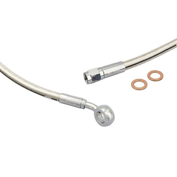 ●メーカー名：マグナム / MAGNUM●商品名：PS 24in ABS用アッパーブレーキASSY 35°7/16inメーカー品番：・033045ハーレー汎用 メーカー品番AS57924カラー【メッシュ部分】Polished Stainle...