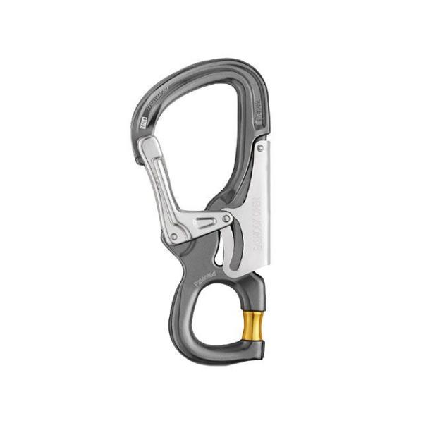 ●メーカー名：ペツル / PETZL●商品名：M043AA00 イーズフックオープン アブソービカY・グリヨン用メーカー品番：M043AA00JANコード：3342540821903仕様使用荷重（kN）：25ロック：自動ロック破断強度（kN...