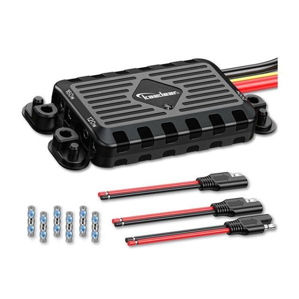 ●メーカー名：カエディア / Kaedear●商品名：SAEジャンクションリレーメーカー品番：KDR-B18JANコード：4580675599864汎用 本体、SAEケーブル（3.5mm2「14AWG」）：15cm×3、結束バンド×5、はん...