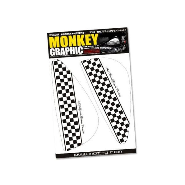 ●メーカー名：エムディーエフ / MDF●商品名：モンキーグラフィック 左右面タンクデカール●モデル：No31メーカー品番：MON-031-TK-SETJANコード：4580394142075MONKEY モンキー左右面タンクグラフィックの...