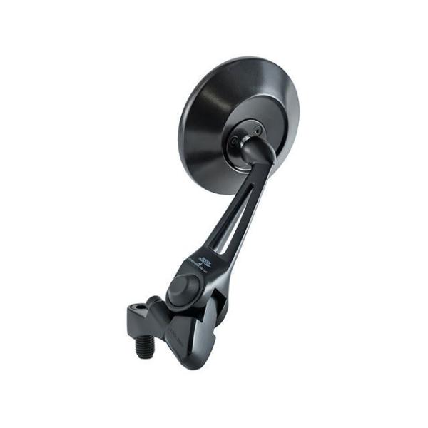 ●メーカー名：タナックス / TANAX●商品名：シャークミラーC（ブラック）メーカー品番：NA-028JANコード：4510819202732汎用 シャークミラーシリーズに円形ミラーが登場