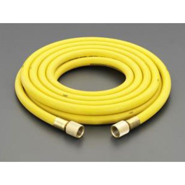 ●メーカー名：エスコ / ESCO●商品名：3/8”×1.0m チャージングホースメーカー品番：EA104FB-1JANコード：4518340650107全長：1mねじサイズ：3／8”フレア使用圧力：5.17MPa耐圧：20.7MPa