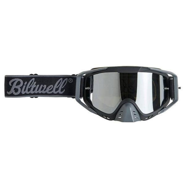●メーカー名：ビルトウェル / Biltwell●商品名：リッジラインゴーグル（スクリプトグレー）メーカー品番：・035258カラー：スクリプトグレーメーカー品番：2122-7121-011素材レンズ：ポリカーボネート／フレーム：ポリウレタ...
