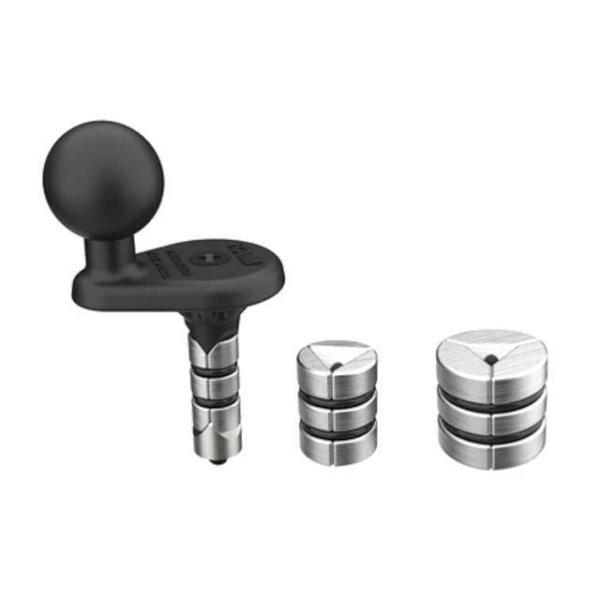 ●メーカー名：ラムマウント / RAM MOUNTS●商品名：フォークステムウェッジベース 内径φ12-32mm対応 スペーサー3種類 1インチボールメーカー品番：RAM-B-342WUJANコード：4550646460837汎用 カラー：...