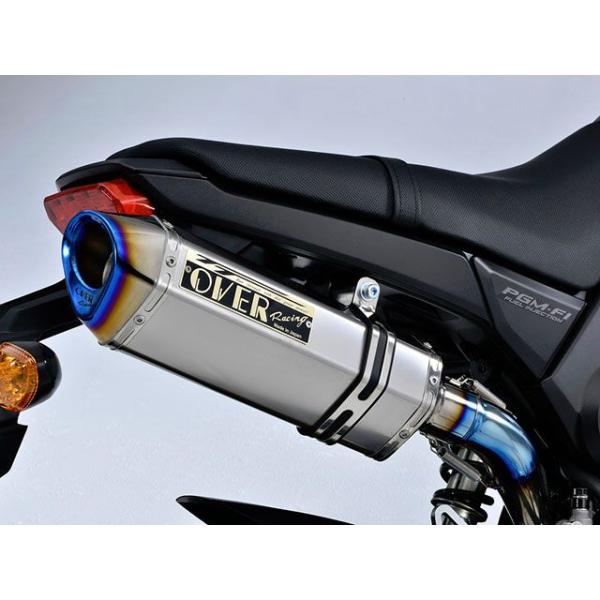 ●メーカー名：オーバーレーシング / OVER RACING●商品名：TT-Formula RS フルチタン マフラー アップタイプメーカー品番：・16-22-07JANコード：4539770114069GROM グロム政府認証品マフラーチ...