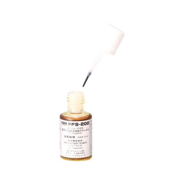 ●メーカー名：ハッコー / HAKKO●商品名：FS200-01 鉛フリー対応フラックス（20ML）メーカー品番：FS200-01JANコード：4962615009549成分：イソプロピルアルコール（65〜75％）、変性ロジン（25〜35％...